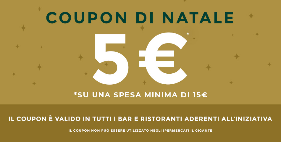 Speciale Natale: Coupon 5 euro bar e ristoranti | Quattroventi - Il ...