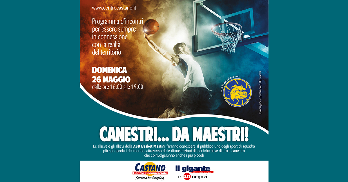 Canestri... Da Maestri! | Il Gigante Centri Commerciali