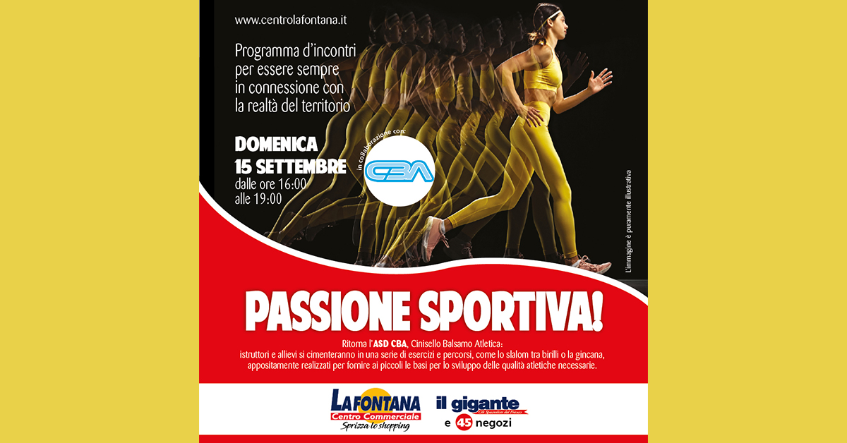 Passione sportiva! | Il Gigante Centri Commerciali